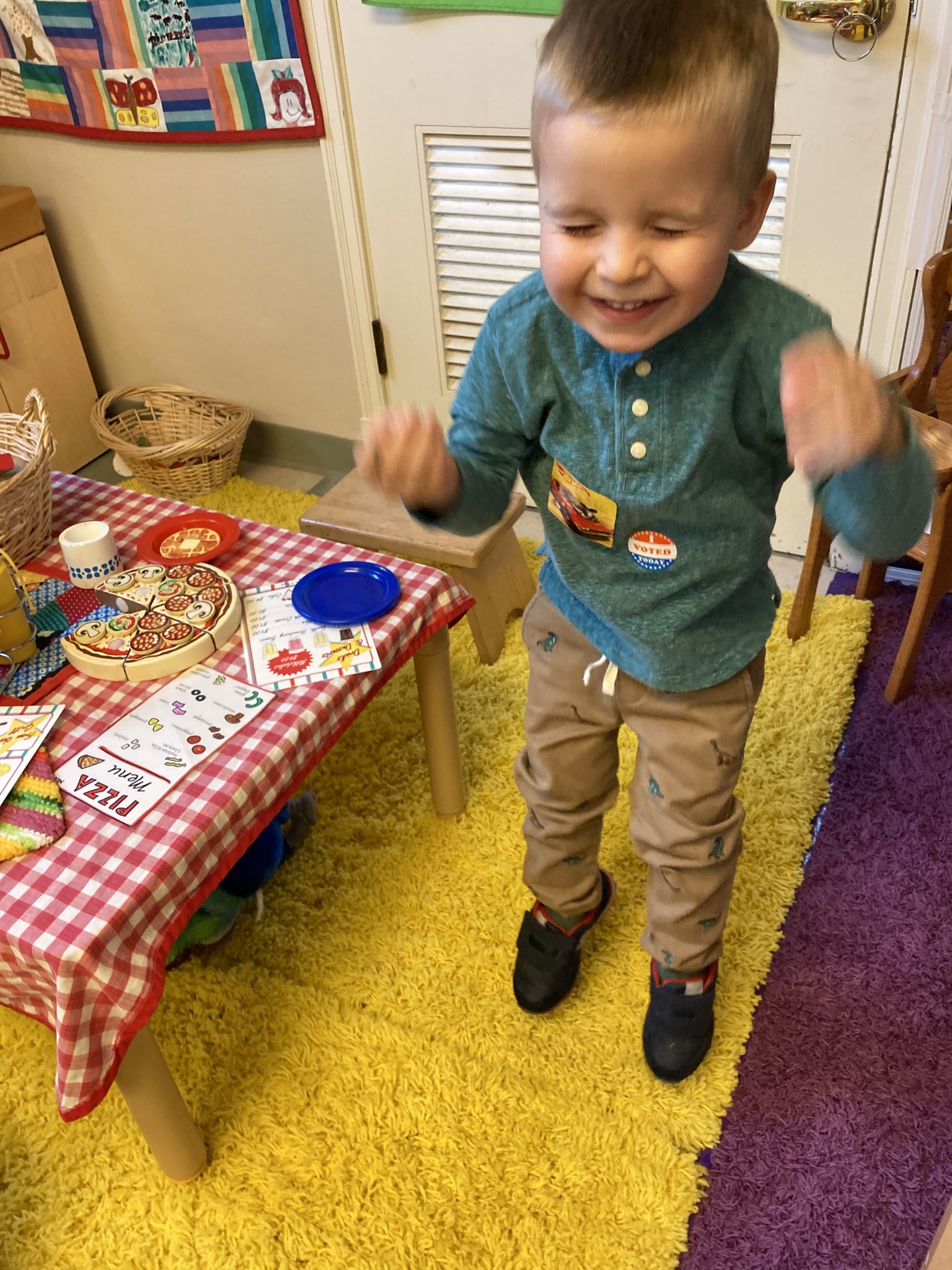 Election results, someone in their car, a seedling and loose hoses: TUESDAY H WEEK